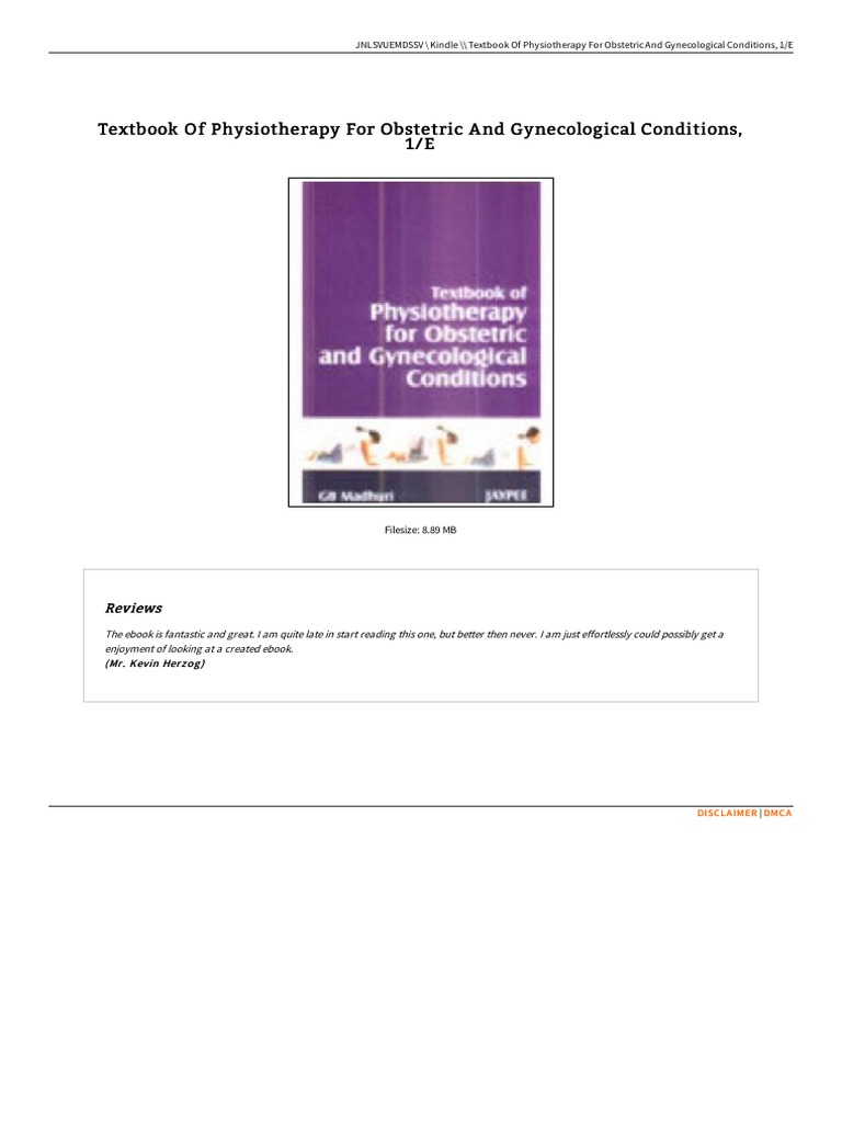 Book 8180618137 Textbook of Physiotherapy For Obstetric and Gyne | PDF ...