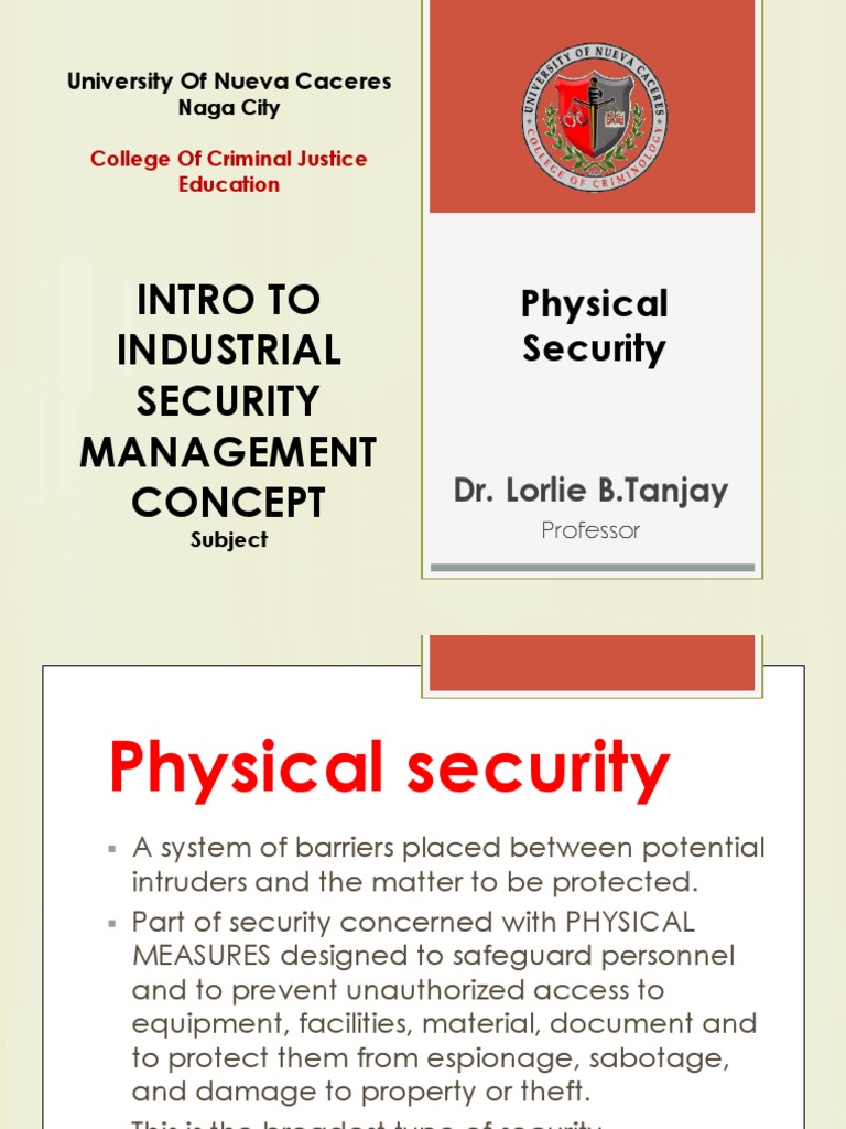 2 Physical Security | PDF | Physical Security | Computer Security