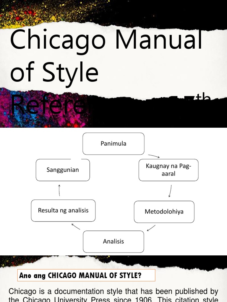 Chicago Manual of Style References - 17th Edition: A Summary of Key ...