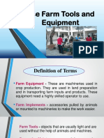 Farm Tool and Equipment | PDF | Plough | Plants