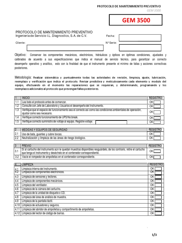 Protocolo de MP Gem 3500 V 4.0 | PDF | Ingeniería | Informática