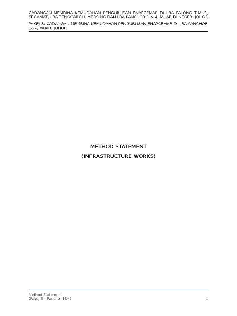 MOS Infrastructure Works | PDF | Road Surface | Concrete