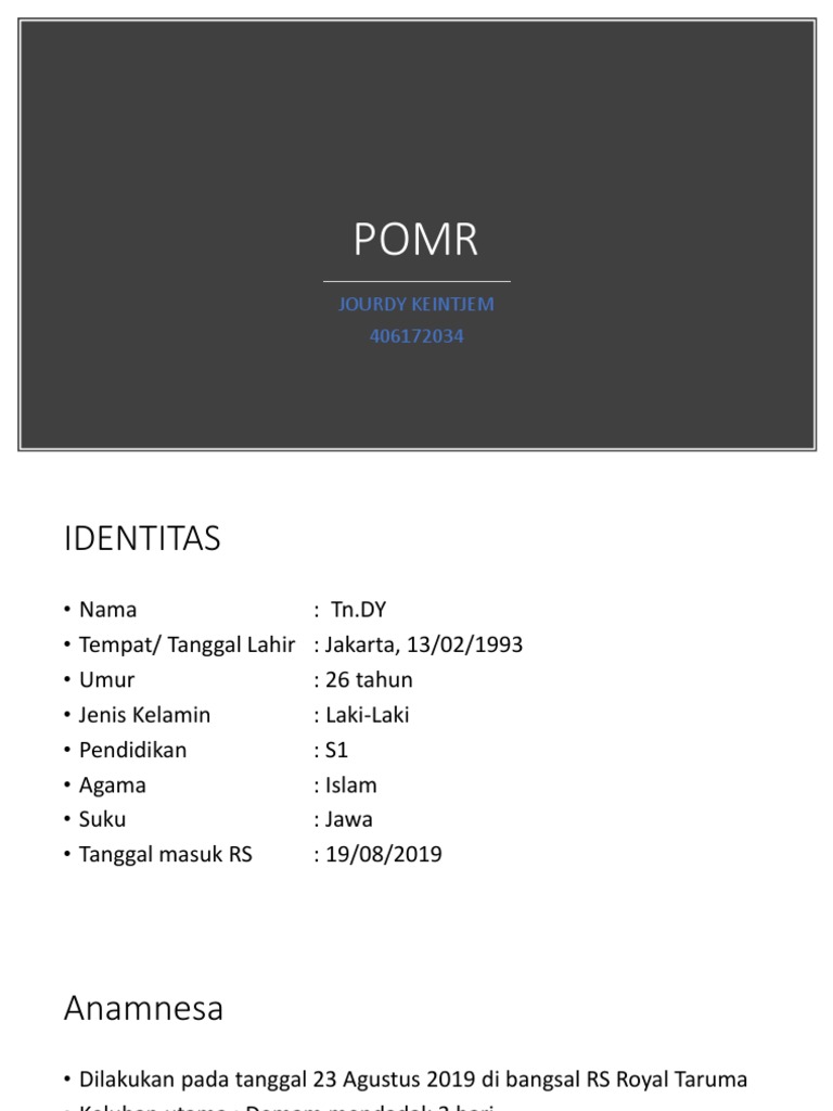Pomr | PDF | Kesehatan Holistik | Sains & Matematika