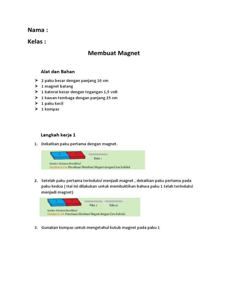 Membuat Magnet | PDF