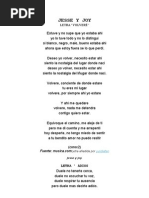 Jesse Joy - Espacio Sideral Lyrics | PDF