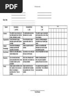 PRACTICAL RESEARCH - 1 - (FINAL DEFENSE) Rubrics | PDF | Science ...