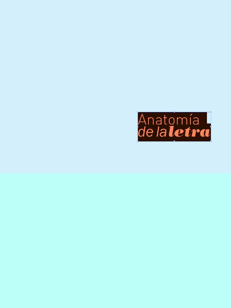 Anatomía de las Letras y Tipografía | PDF | Serif | Tipografía