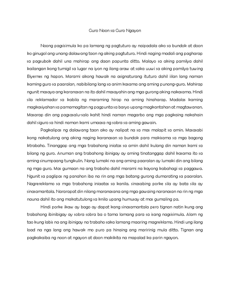 Argumentatibong Sanaysay Mga Halimbawa - Huxley Sanaysay