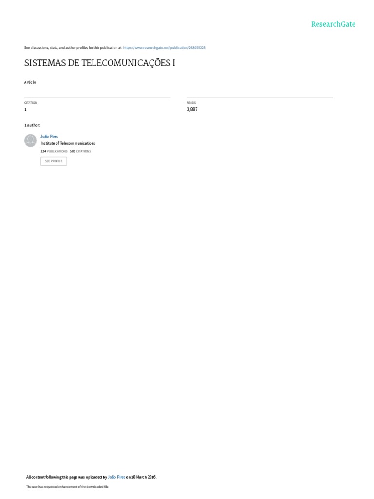 Rede de telecomunicações: estrutura e serviços | PDF | Central ...