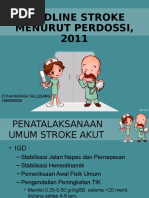 Pedoman Stroke Perdossi 2023 | PDF | Pengembangan Diri | Kesehatan Holistik
