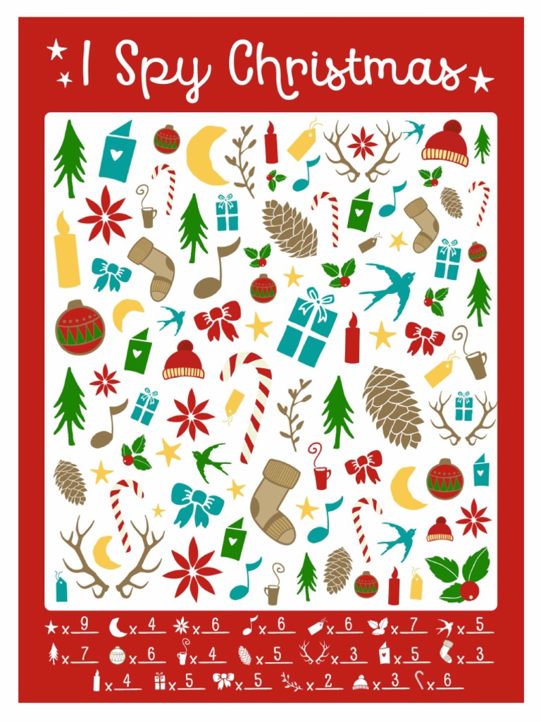 I Spy Christmas PDF | PDF