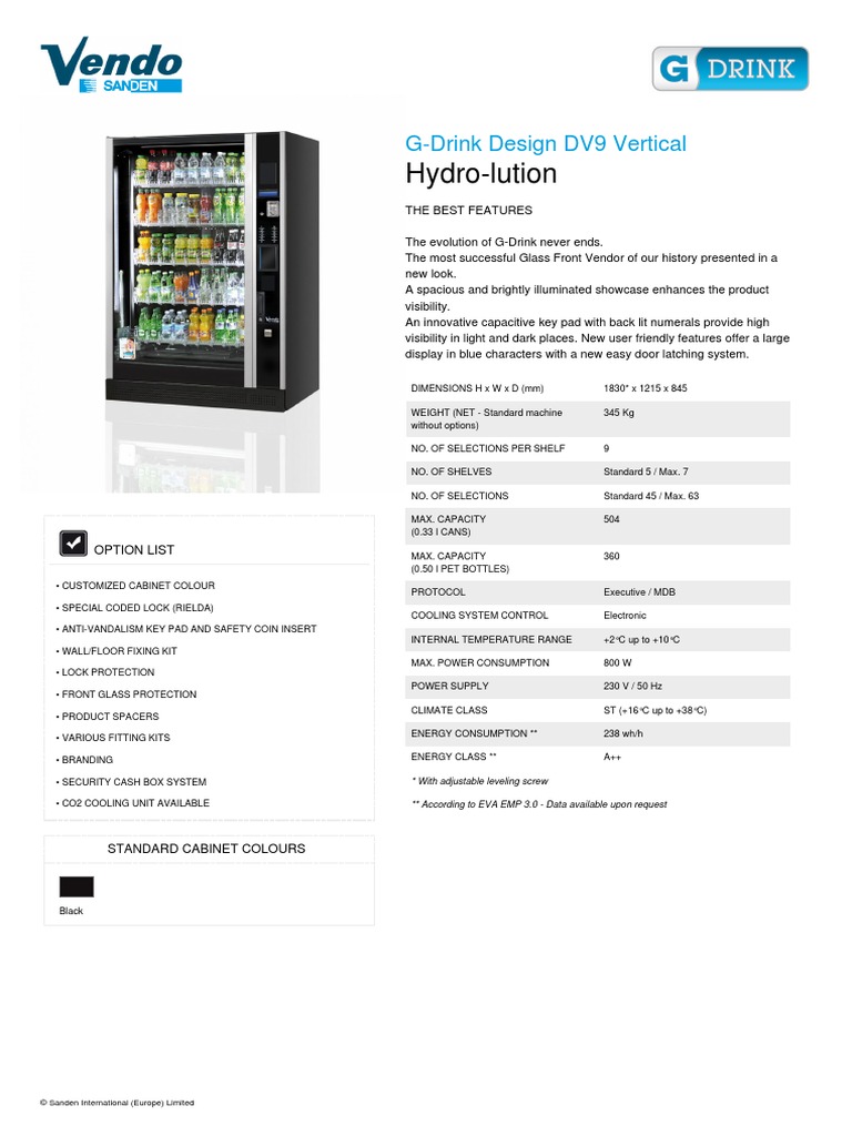 G-Drink Design Dv9 Vertica | PDF | Manufactured Goods