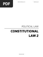 Constitutional Law 2 - Isagani Cruz | PDF | Constitution | Constitutional Law