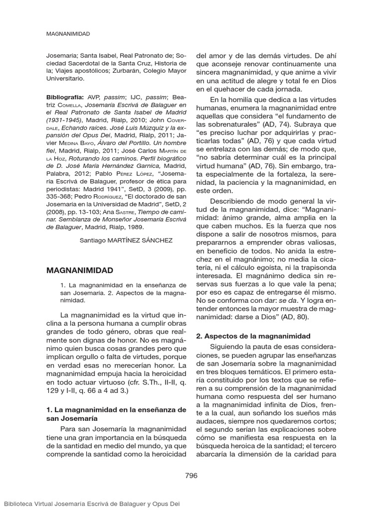 Voz Magnanimidad | PDF | María, madre de Jesús | Santo