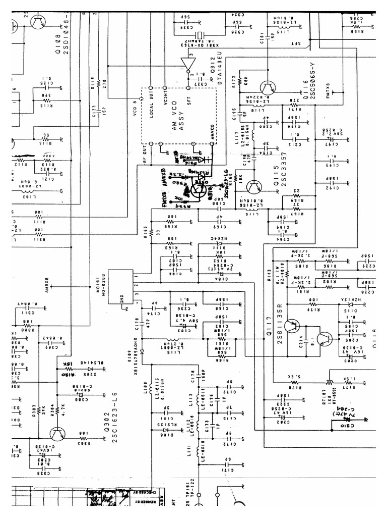 UH090 - Main Assy Schematic Diagram Part 1 Section 8 | PDF