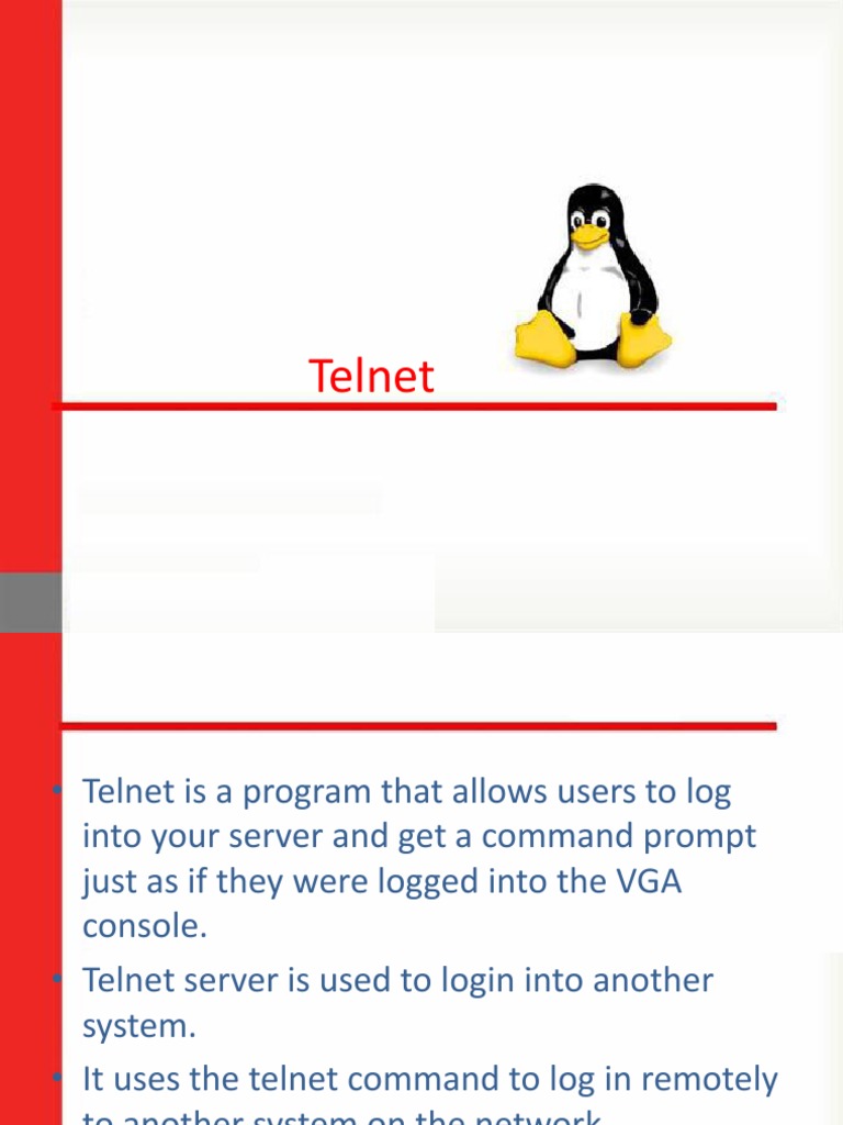 Telnet | Download Free PDF | Computer Network | Internet Protocols