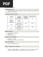 Vikas Resume | PDF