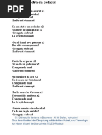 Deschide Usa Vin Cu Colinduta | PDF