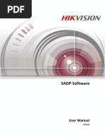 SADP Tool Download & Usage Guide | PDF | Installation (Computer Programs) | System Software