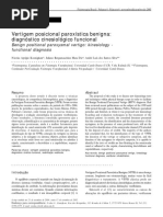 HINTS para Diagnóstico de Vertigem | PDF | Vertigem | Sistema vestibular