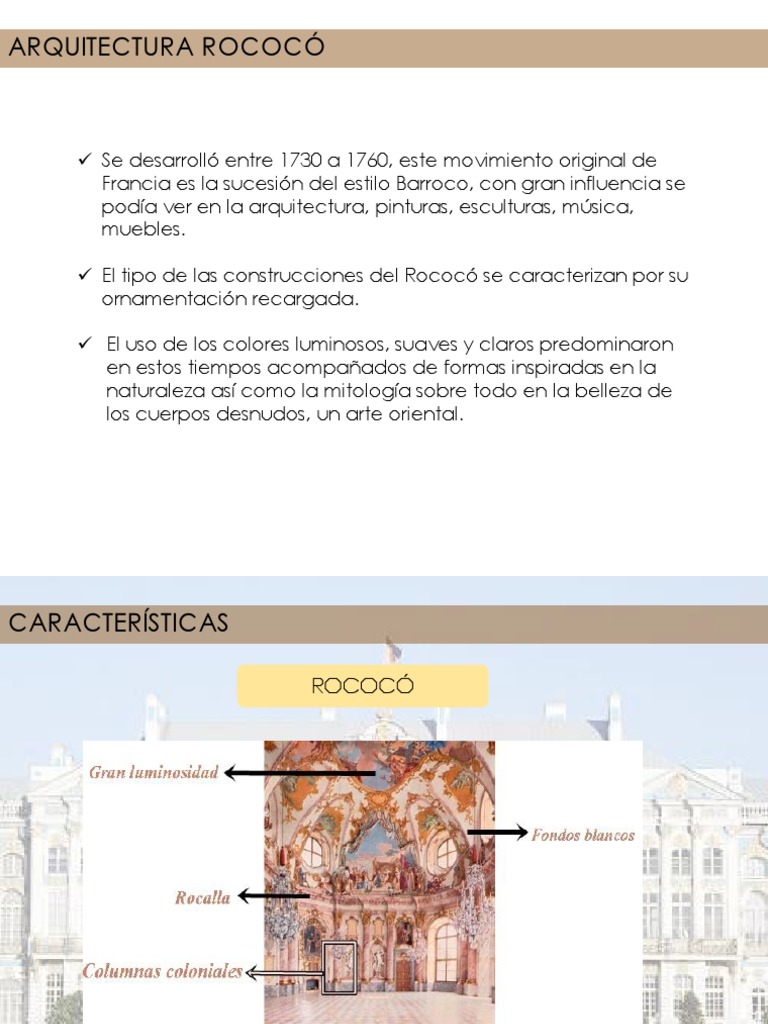 Rococo | PDF | Medios de arte