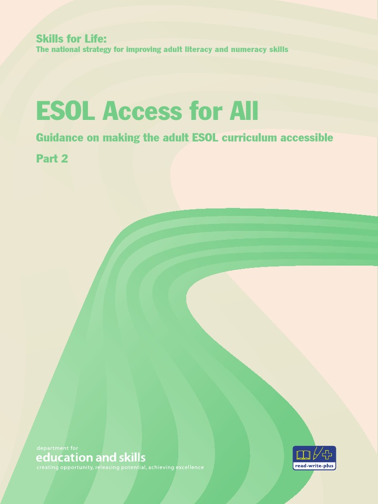 ESOL Access For All - Part 2 | PDF | Speech | Stress (Linguistics)