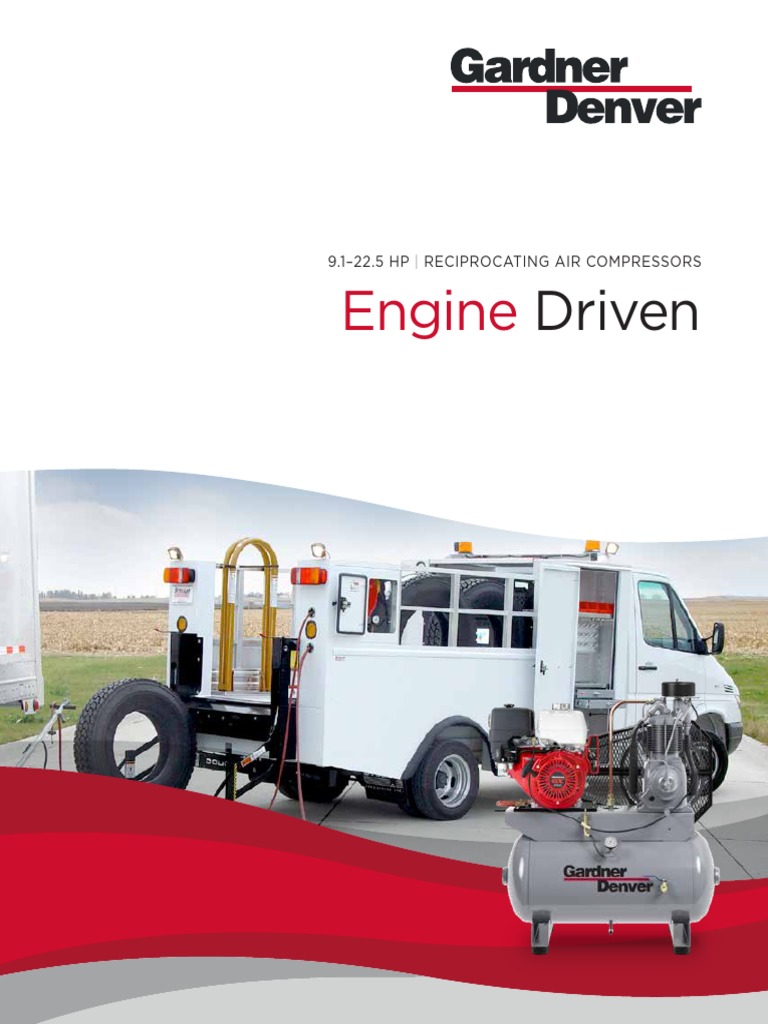 Two-Stage Engine Driven Brochure | PDF | Engines | Pump