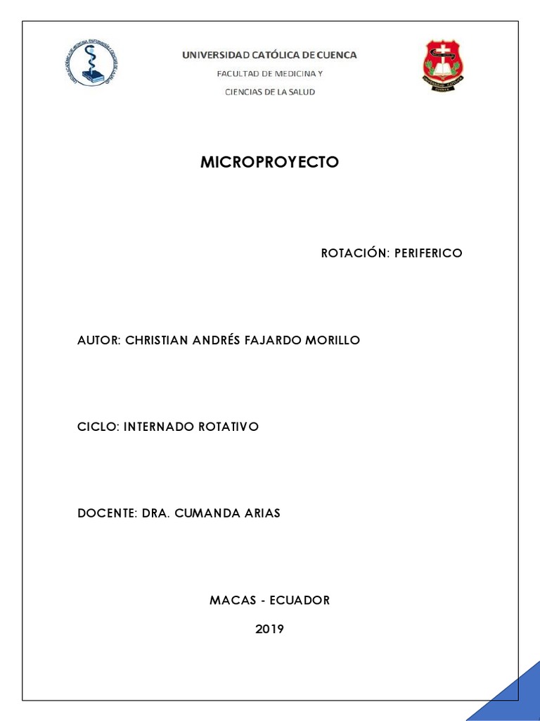 Exposicion Microproyecto | PDF | Evaluación | Planificación