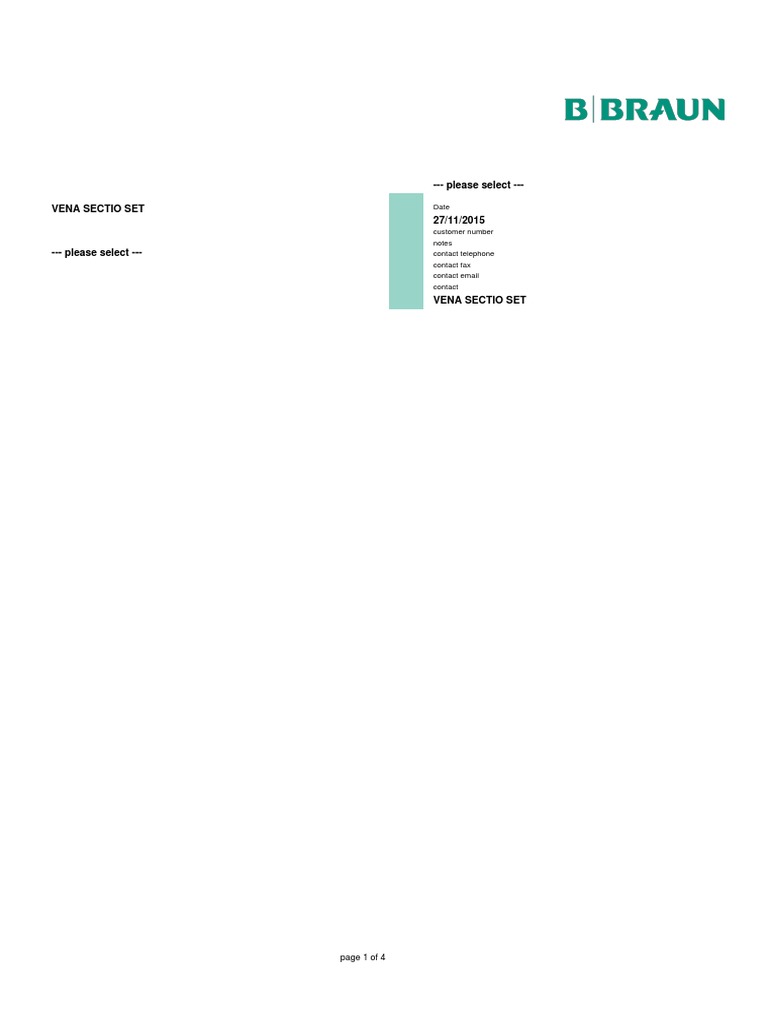 Vena Sectio Set Surgical Instruments List | PDF | Medical Equipment ...