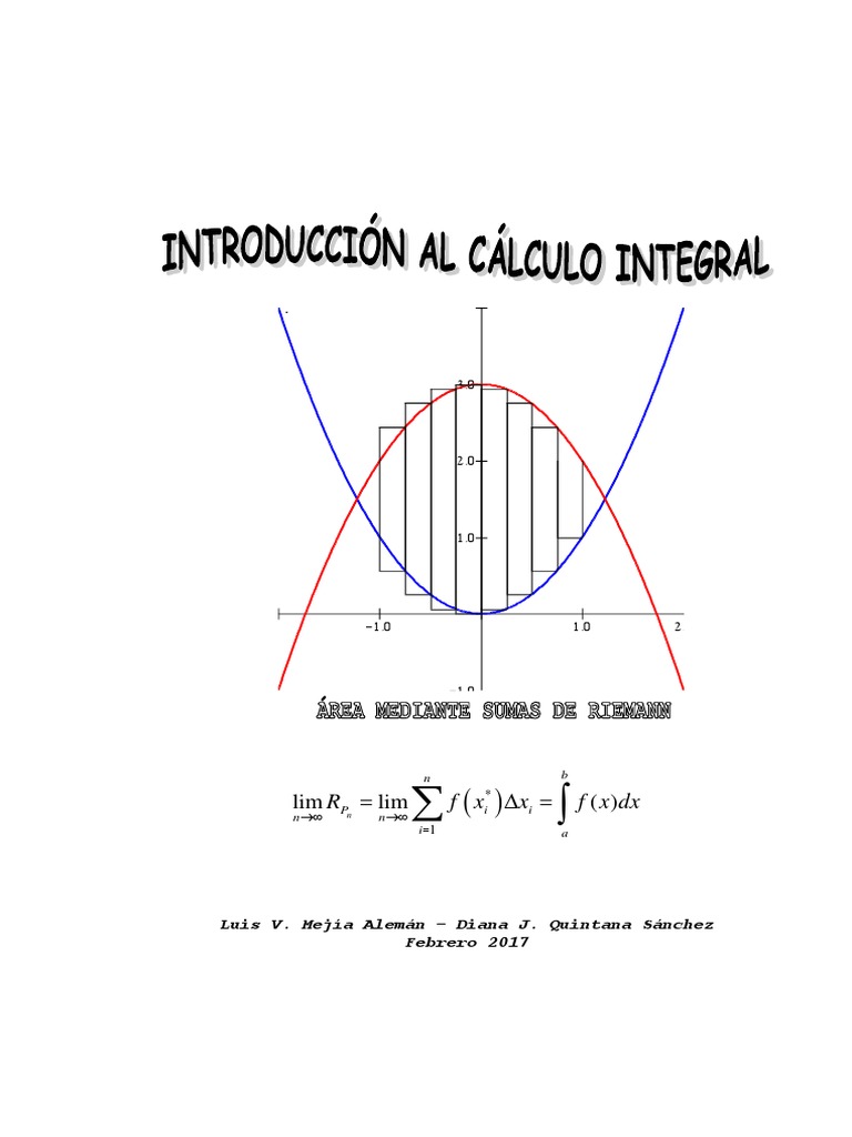 Cálculo Integral: Áreas y Volúmenes | PDF | Integral | Cálculo