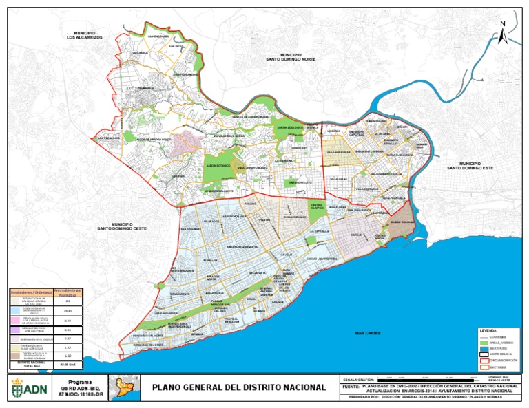 Plano General Del Distrito Nacional PDF | PDF