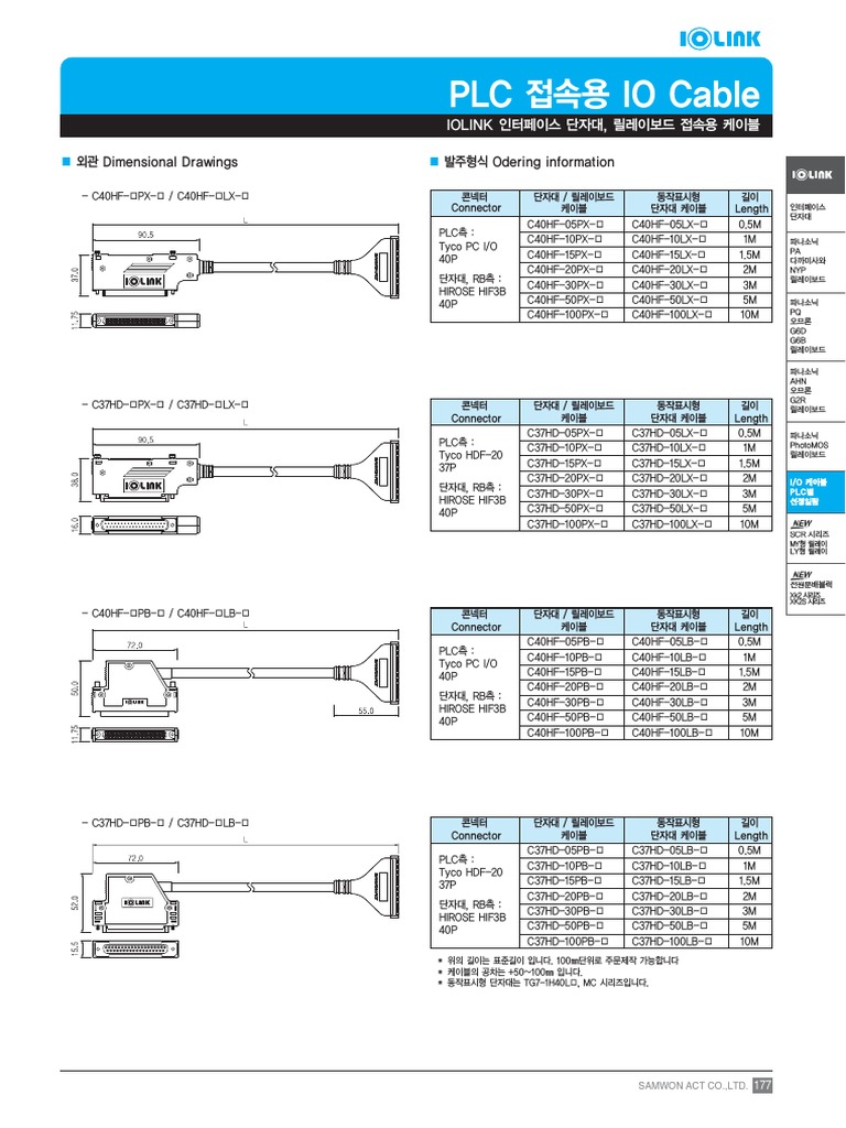 IOLINK Cable PDF | PDF