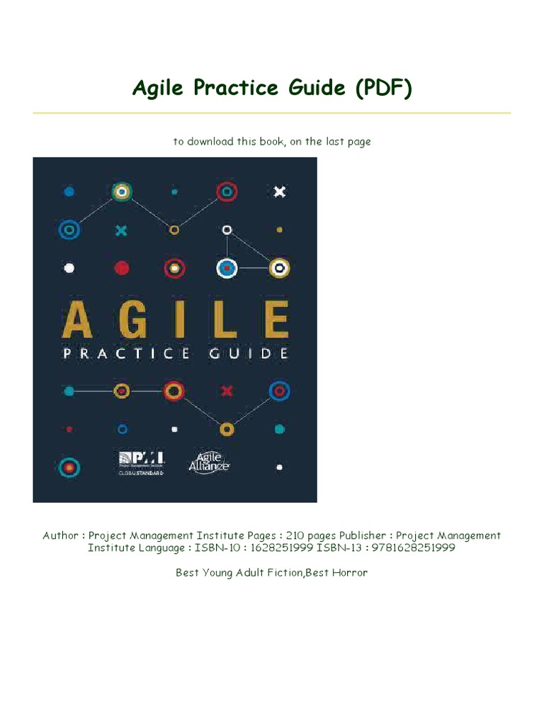 Agile Practice Guide PDF 190421180509 PDF | PDF | Business | Computers