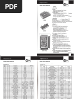 Monarch 1000 Error Codes Only | PDF