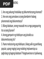 Ano Ang Tanaga | PDF