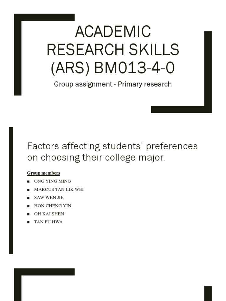 ARS Presentation | PDF | Mass Media | Social Media