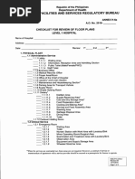 DOH Checklist For Review - HEMODIALYSIS CLINIC | PDF | Hemodialysis ...