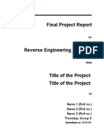 Micro-Project Report Format | PDF