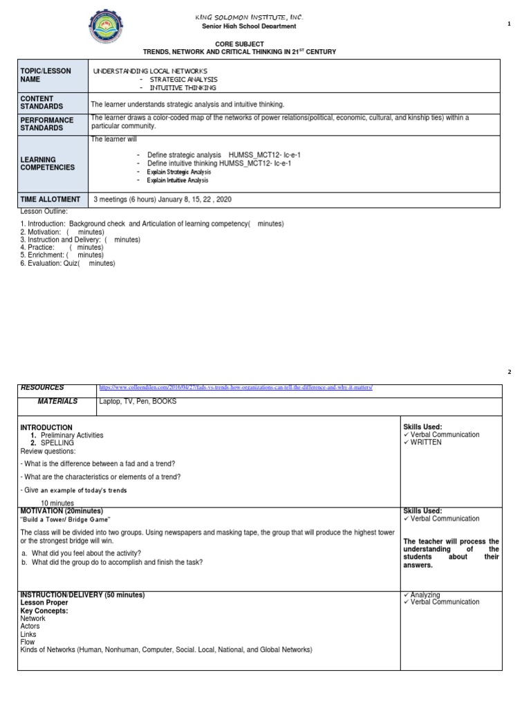 TNCT 2 | PDF | Computer Network | Communication