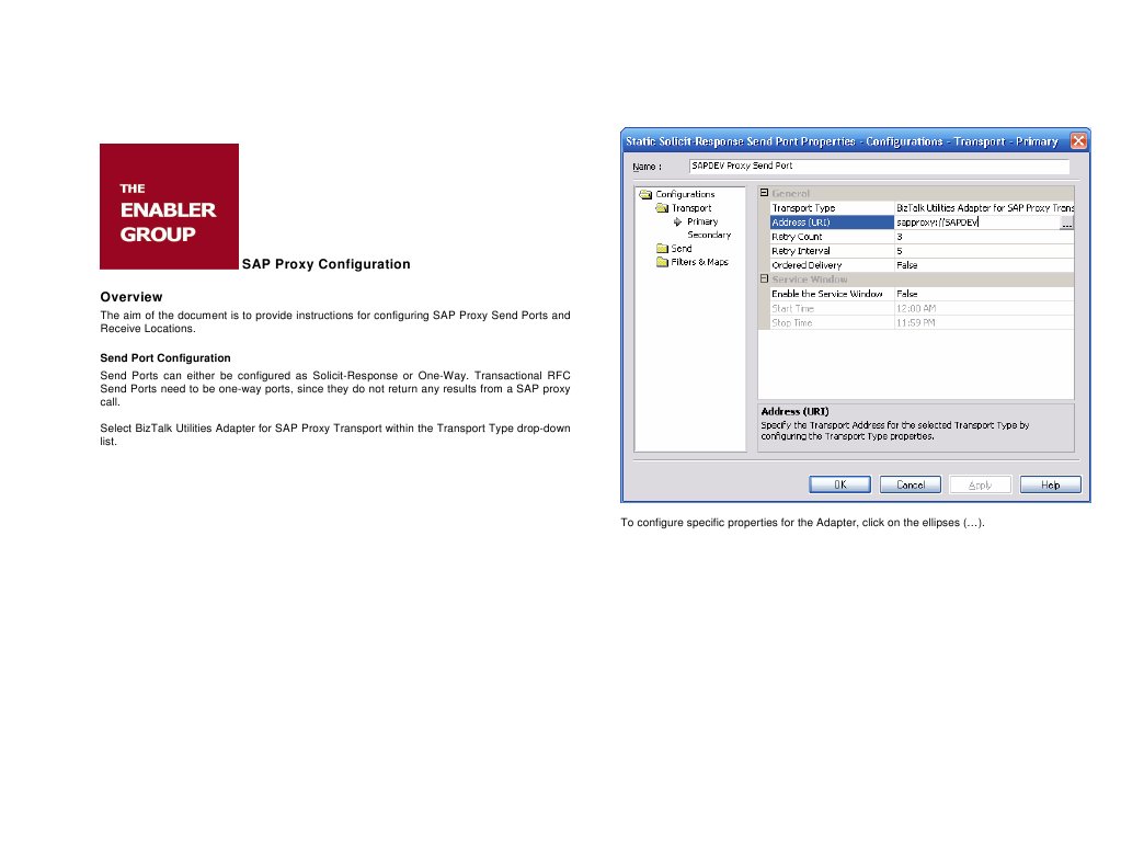 Sap Proxy Configuration Pdf Xml Schema Proxy Server