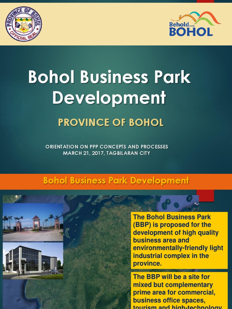 Bohol Business Park Devt For PPP | PDF | Airport | Business
