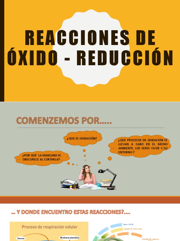 Reacciones de Oxido Reduccion | Descargar gratis PDF | Redox | Átomos