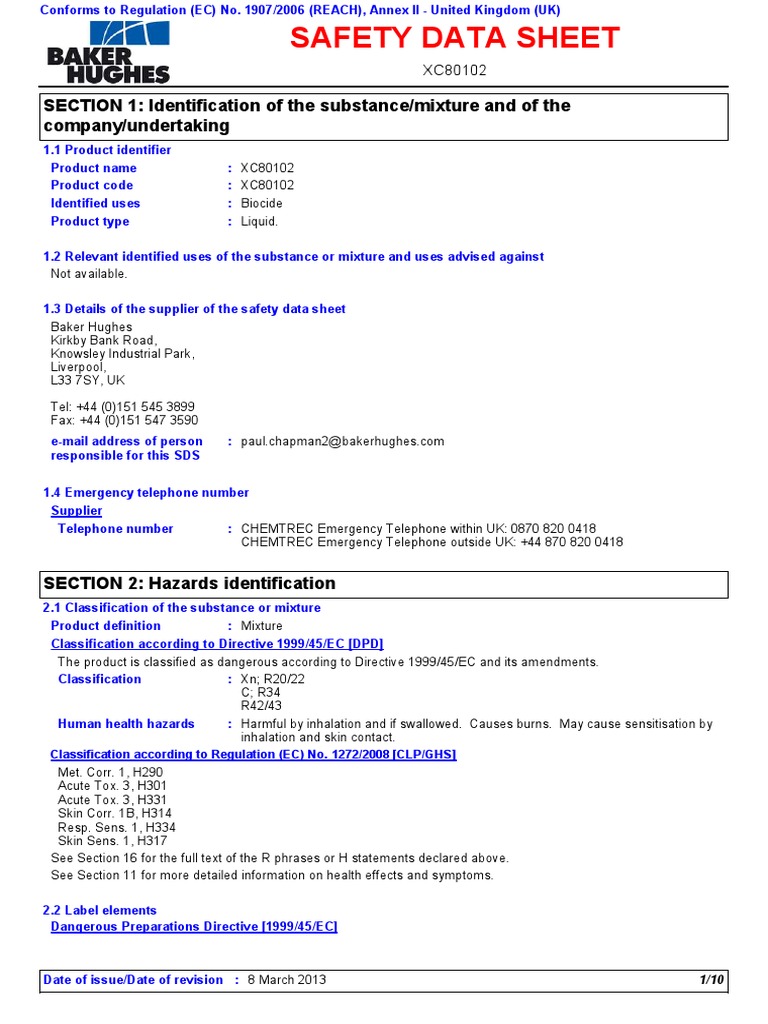 Biocide | PDF | Dangerous Goods | Waste
