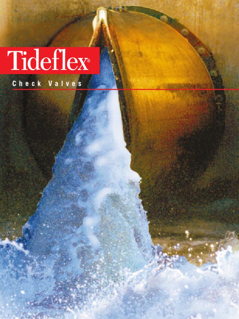 Tideflex Check Valves | PDF | Combined Sewer | Storm Drain