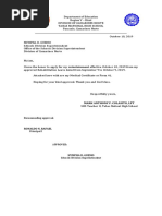 Sample Letter of Request For Stoppage | PDF | Philippines | Government