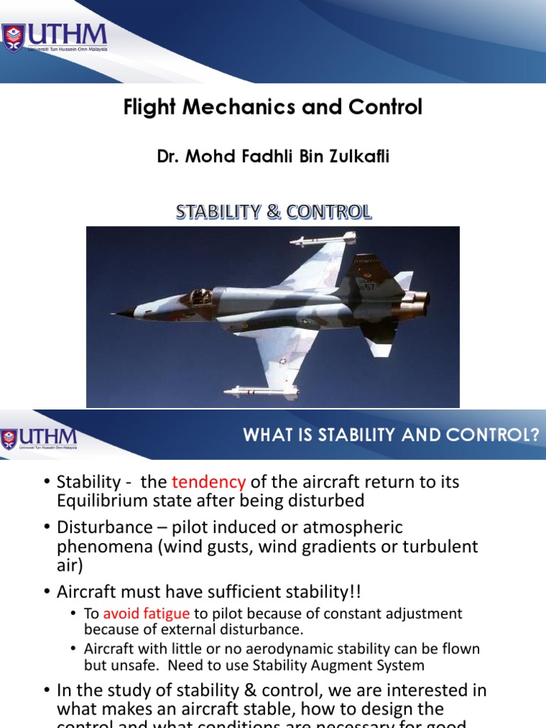 9 Flight Mech-Stability N Control-2 | PDF | Flight Control Surfaces ...