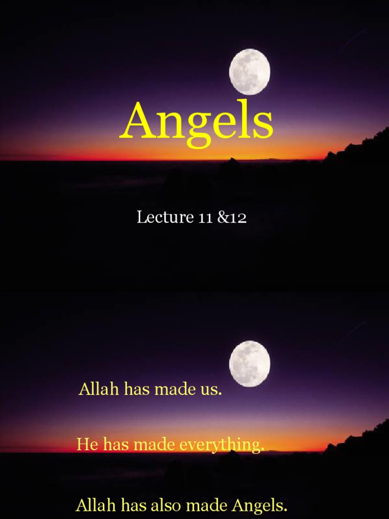 Angels in Islam-1 | Download Free PDF | Muhammad | Islamic Belief And ...