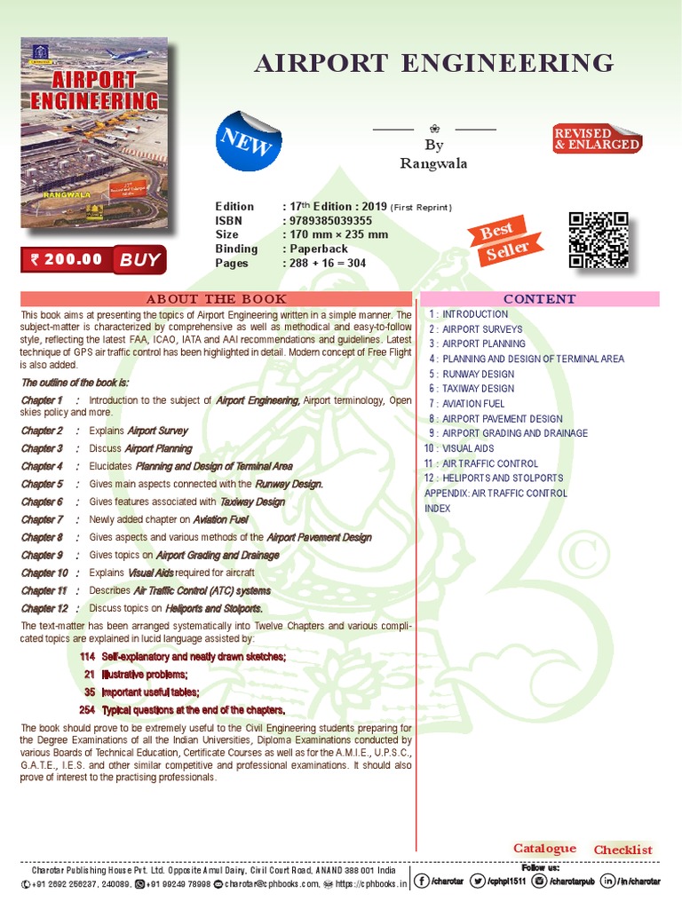 Comprehensive Overview: A Textbook on Airport Engineering | PDF | Airport | Runway