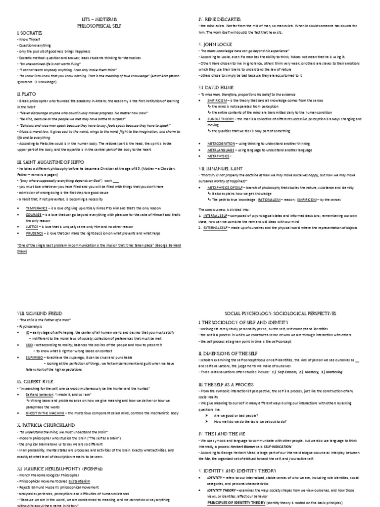 Uts | PDF | Identity (Social Science) | Id