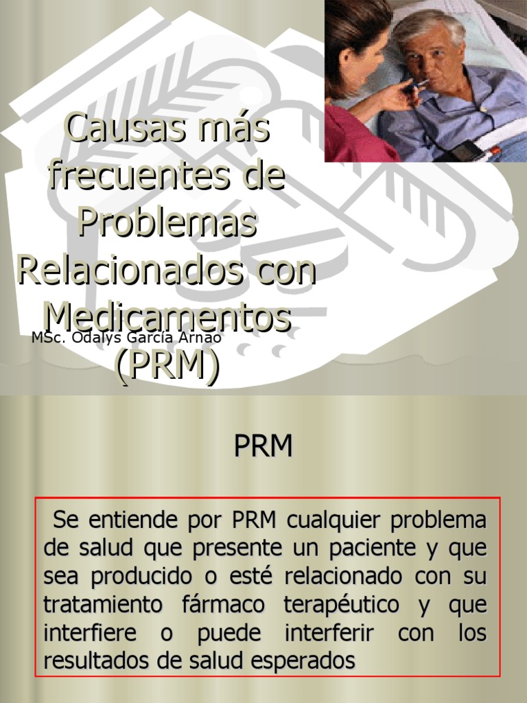 Causas de PRM | PDF | Medicamentos con receta | Tratamientos médicos